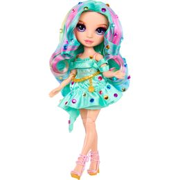 Anziehpuppe RAINBOW HIGH "Rainbow High Be Dazzling Fashion Dolls- Celine Turquoise", blau, gr&uuml;n, Puppen, Kinder, Anziehpuppe