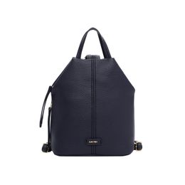 Rucksack SURI FREY "Rucksack SFY Gray", Damen, Gr. B/H/T: 31cm x 35cm x 18cm, blau (blau 500), Obermaterial: 60% Polyurethan PU. 40% Polyester PES., Rucks&auml;cke Rucksack