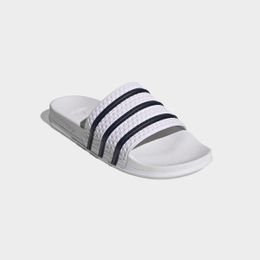 Badesandale adidas originals "ADILETTE OG CF BADESCHLAPPEN", Damen, Gr. 38, cloud wei&szlig;, collegiate navy, ftwr wei&szlig;, Synthetik, Schuhe, Badelatschen