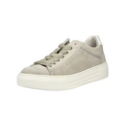 Sneaker Gabor COMFORT "Gabor Comfort Sneaker Glattleder", Damen, Gr. 39, olive, Glattleder, Schuhe Sneaker
