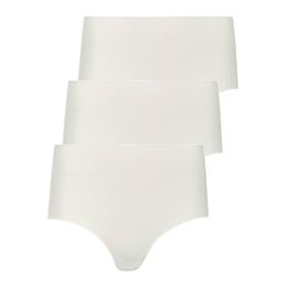 Taillenslip Nina von C. "3er Pack Damen Taillenslip Secret", Damen, Gr. 38, beige (champagner), Obermaterial: 95% Polyamid PA. 5% Elasthan EL., Unterhosen Taillenslip