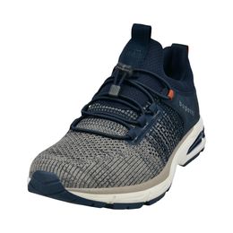 Slip-On Sneaker Bugatti, Herren, Gr. 42, dunkelblau, Textil, Schuhe, Freizeitsneaker, Schlupfschuh, Alltags-Sneaker mit Gummizug