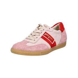 Sneaker Paul Green "Paul Green Sneaker Veloursleder", Damen, Gr. 37,5, rosa, Veloursleder, Schuhe Sneaker