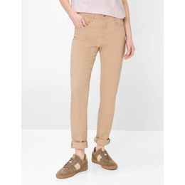Brax Damen Five-Pocket-Hose Style MARY SANDSHELL, denim beige, Gr. 40