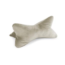 Leseknochen Cozy Samt beige