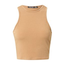 Nasty Gal Top Damen Gr&ouml;&szlig;e L hellbraun