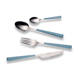 ECHTWERK Besteck Set "Basic" 16tlg blau