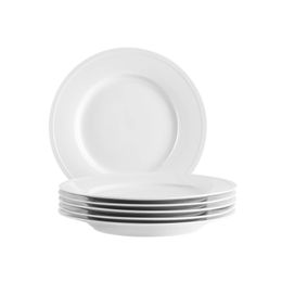 M&auml;ser M&auml;ser Speiseteller Set, Porzellan Arlona Wei&szlig;