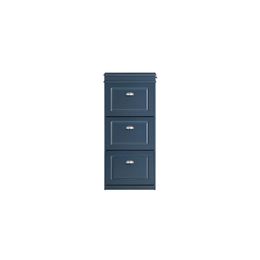 sobuy Schuhschrank mit 1 Schublade Blau Modern