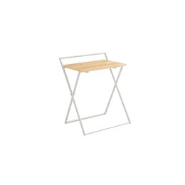 sobuy Klappbarer Schreibtisch Holzfarbe 63,5x40x78,5cm Minimalistisch