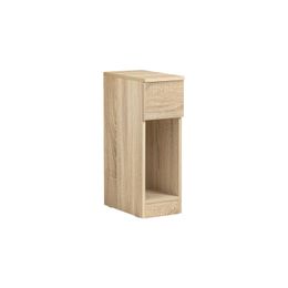 sobuy Nachttisch mit 1 Schublade Holzfarbe 20x35x60cm Modern