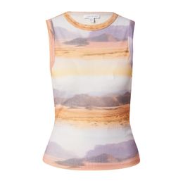 Topshop Top Damen Gr&ouml;&szlig;e S/M graphit / flieder / pastelllila / orange