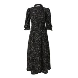 Sofie Schnoor Kleid Damen Gr&ouml;&szlig;e 42 hellbraun / gr&uuml;n / schwarz / wei&szlig; Winterkleid