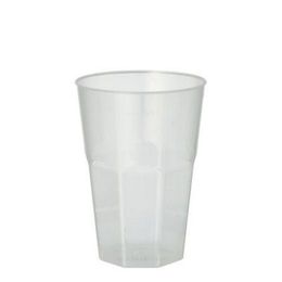 Papstar Mehrwegbecher 0,3 l &ndash; unzerbrechlich, PP, &Oslash; 8&times;H 11 cm, recycelbar, sp&uuml;lmaschinengeeignet, 30er‑Set