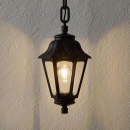 Fumagalli LED-H&auml;ngelampe Sichem Anna 6W 2.700K schwarz/klar