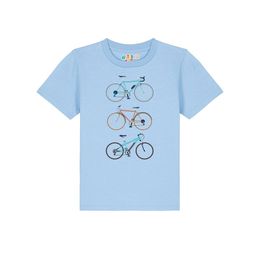 Watabout.kids Shirt '3 Fahrr&auml;der' boy Blue size 98/104