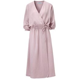 Manufactum Damen-Wickelkleid Musselin M/LM/L Ros&eacute;Ros&eacute;
