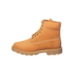 Timberland Leder-Boots "6 In" in Hellbraun - 78% | Gr&ouml;&szlig;e 31 | Damen-stiefel