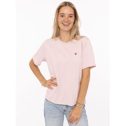 Zwillingsherz Shirt "Herz" in Rosa - 35% | Gr&ouml;&szlig;e M | Damen-tops