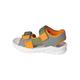 Ricosta Sandalen "Tarek" in Khaki/ Orange - 44% | Gr&ouml;&szlig;e 35 | Kindersandalen