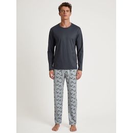 Calida Pyjama-Hose in Grau - 64% | Gr&ouml;&szlig;e L | Herren-waesche