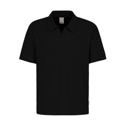 Eight2Nine Poloshirt in Schwarz - 47% | Gr&ouml;&szlig;e M | Herren-plussize