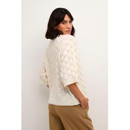 Kaffe Pullover in Creme - 54% | Gr&ouml;&szlig;e S | Damen-pullover-cardigans