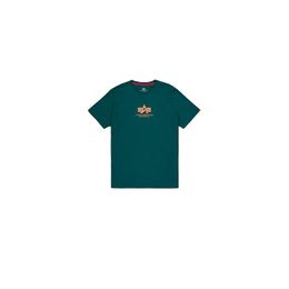 Alpha Industries Herren T-Shirt &raquo;Basic T-Shirt ML&laquo; gr&uuml;n S