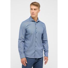 Eterna Herren &raquo;SLIM FIT&laquo; EASY IRON (b&uuml;gelleicht) blau 40, Normalgr&ouml;&szlig;en