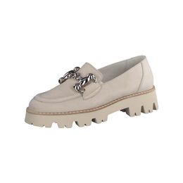Paul Green Damen Slipper &raquo; Slipper Nubukleder&laquo; beige 38,5