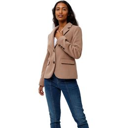 Heine Wollblazer in Beige - 74% | Gr&ouml;&szlig;e 40 | Damenjacken