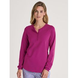 Calida Pyjama-Oberteil in Lila - 53% | Gr&ouml;&szlig;e M | Damen-loungewear