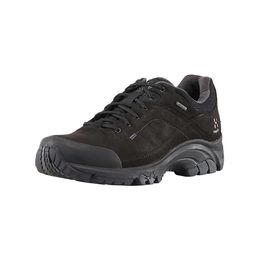 Hagl&ouml;fs Hagl&ouml;fs Leder-Wanderschuhe "Ridge GTX" in Schwarz - 55% | Gr&ouml;&szlig;e 39 1/3 | Damen-outdoor-sport-schuhe