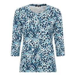 Olsen Longsleeve in T&uuml;rkis - 60% | Gr&ouml;&szlig;e 42 | Damen-tops