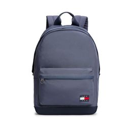 Tommy Jeans Damen &raquo;TJM ESS DAILY DOME BACKPACK&laquo;, Unisex Reiserucksack, verstellbare und wattierte Schultergurte blau B/H/T: 28cm x 43cm x 14cm
