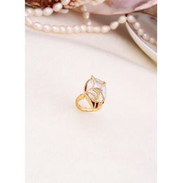 L'Atelier de Gaia Vergold. Ring mit Perle - 57% | Schmuck