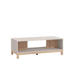 Home Affaire Couchtisch &raquo;Essex, Wohnzimmertisch, Sofatisch, Beistelltisch, Kaffeetisch&laquo; Artisan Eiche & schwarze Streifen, MDF-Profil, ABS 1mm, modern