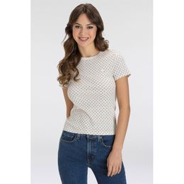 Levi's Levi's Damen T-Shirt &raquo;ESSENTIAL HM SS TEE&laquo; Taillierter Schnitt L (40)