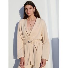 Calida Kimono in Beige - 55% | Gr&ouml;&szlig;e M | Damen-loungewear