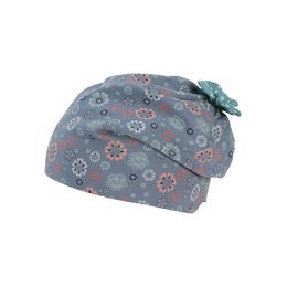 Sterntaler Beanie "Blume" in Blau - 52% | Gr&ouml;&szlig;e 43 cm | Baby-muetzen