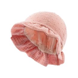 Sterntaler Hut "Punkte" in Rosa - 45% | Gr&ouml;&szlig;e 47 cm | Baby-caps-huete