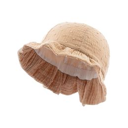 Sterntaler Hut "Punkte" in Beige - 45% | Gr&ouml;&szlig;e 45 cm | Baby-caps-huete