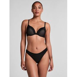 Hunkem&ouml;ller Hunkem&ouml;ller String "Pia" in Schwarz - 65% | Gr&ouml;&szlig;e L | Damen-unterteile