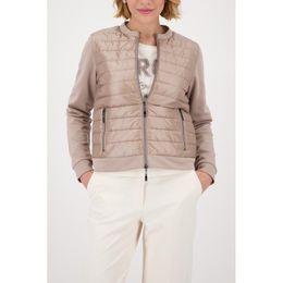 monari Damen Steppjacke &raquo;Jacke Stepp + Neopren&laquo; ohne Kapuze Regular fit mit Rundhalsausschnitt 46