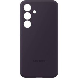 Samsung Handyh&uuml;lle &raquo;Silicone Case f&uuml;r Galaxy S24&laquo; Schutz, griffig und stylisch lila Polycarbonat (PC), Silikon Hergestellt zu Teilen aus recyceltem Material