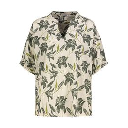 Eight2Nine Bluse in Sand/ Dunkelgr&uuml;n - 52% | Gr&ouml;&szlig;e XL | Damen-blusen