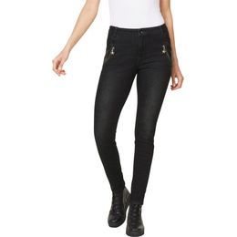 Heine Jeans - Slim fit - in Schwarz - 53% | Gr&ouml;&szlig;e 42 | Damenjeans