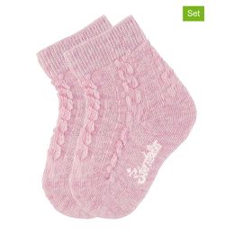 Sterntaler 2er-Set: Socken in Rosa - 31% | Gr&ouml;&szlig;e 30 | Kinder-socken-strumpfhosen