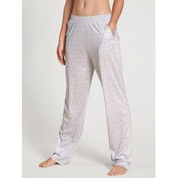 Calida Pyjama-Hose in Hellgrau - 62% | Gr&ouml;&szlig;e M | Damen-loungewear