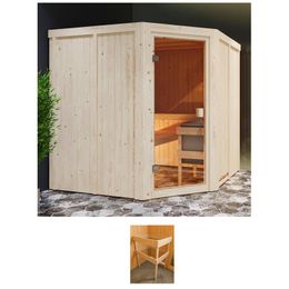 Karibu Sauna &raquo;Kotka&laquo; beige